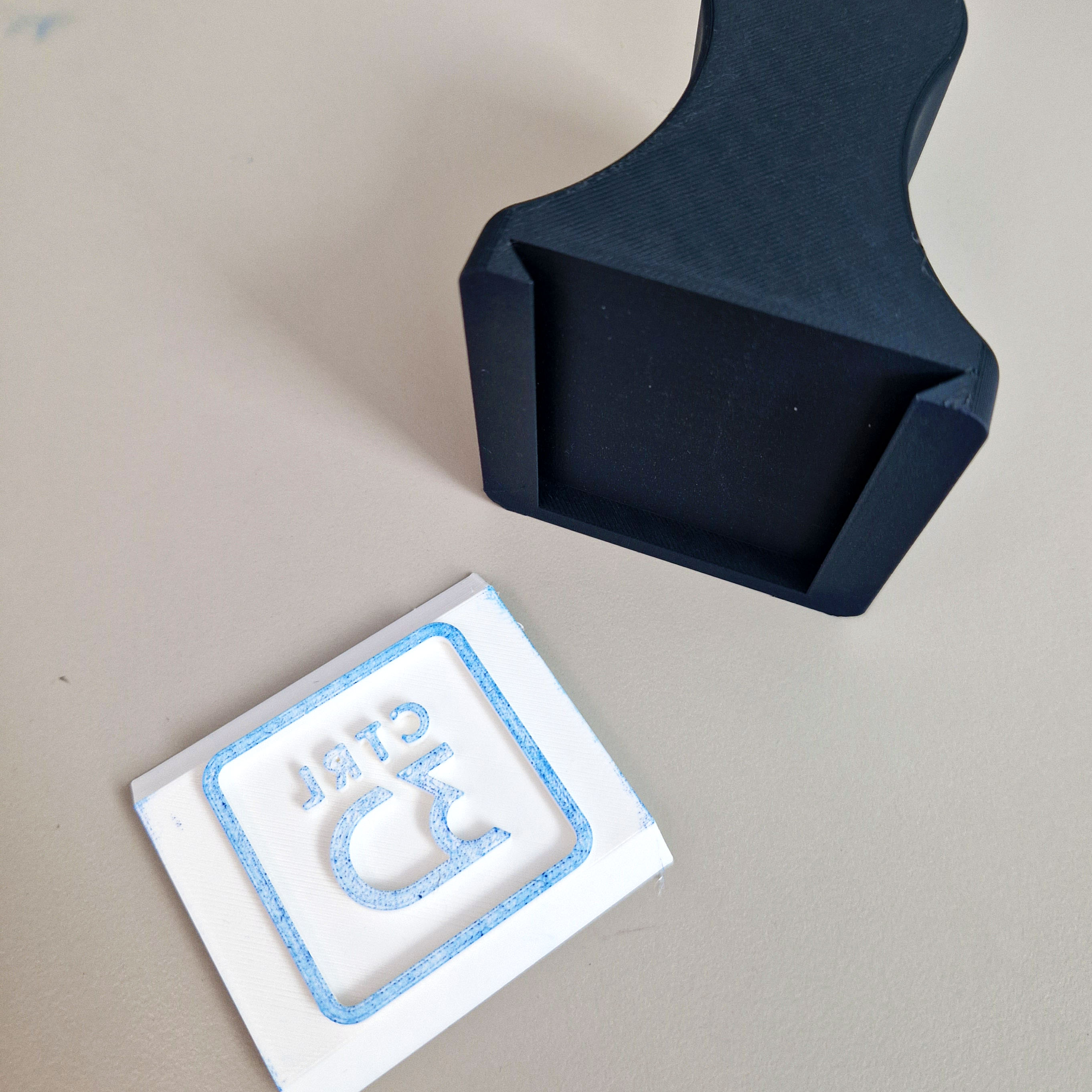 Sello personalizable Control 3D by Control 3D | Download free STL model ...