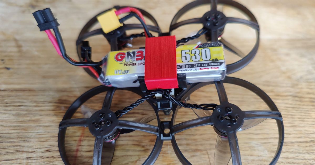 Mobula 8 Alternative Battery Mount by o._sim_.o | Download free STL ...