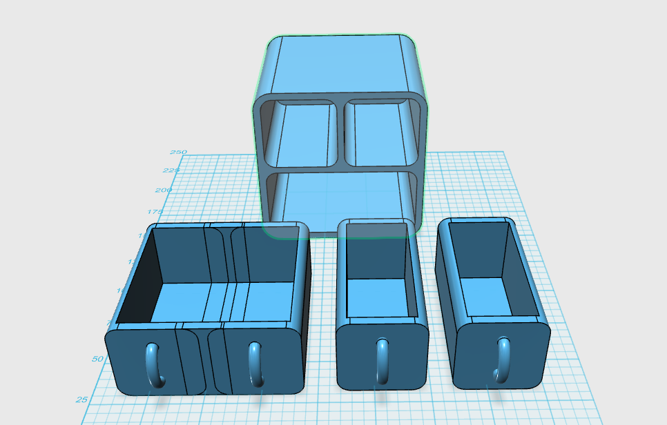 Box with Drawers by Simon Mário Almáši | Download free STL model ...