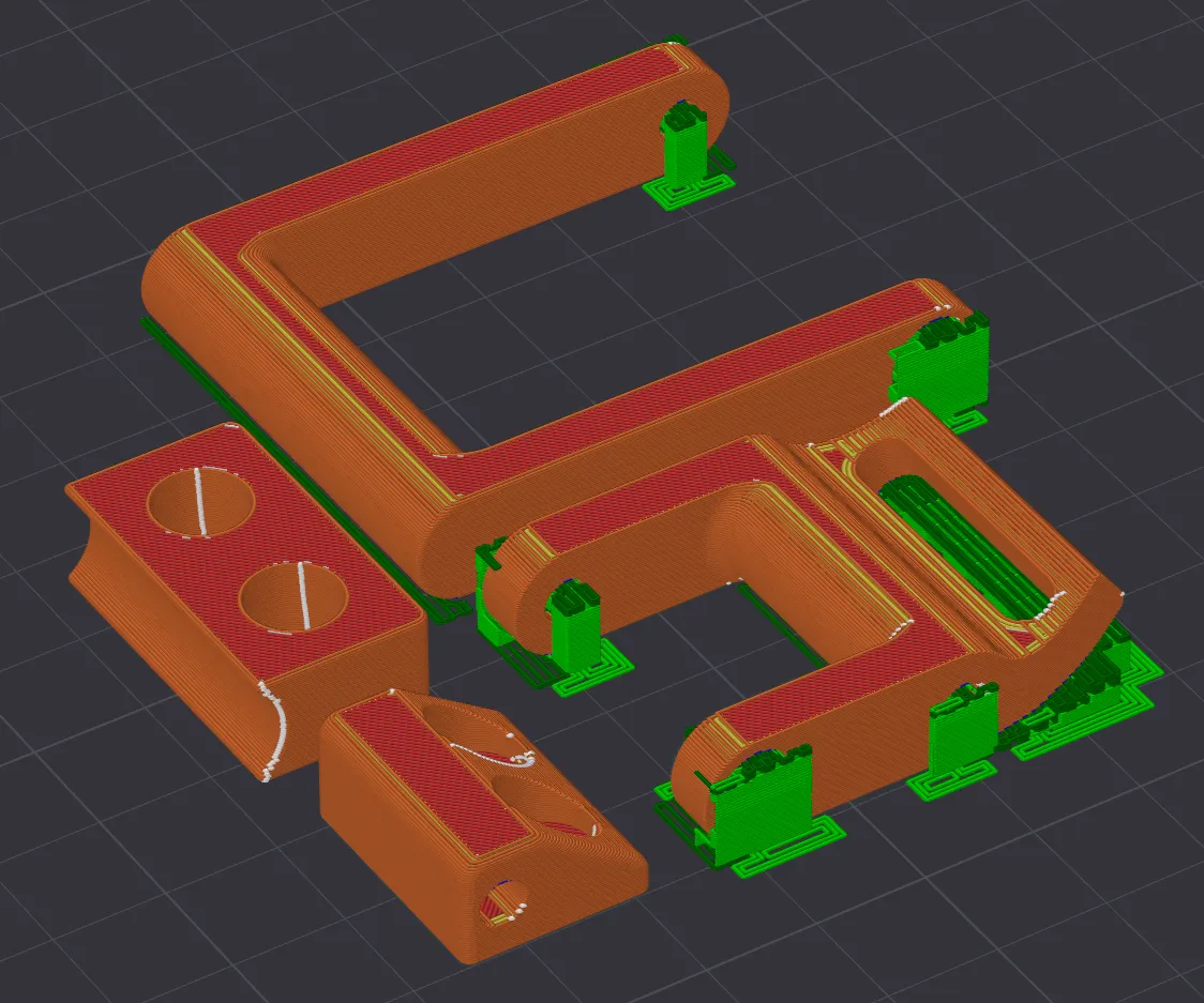 Large angled draw latch - 42 x 65mm by jattie | Download free STL model ...