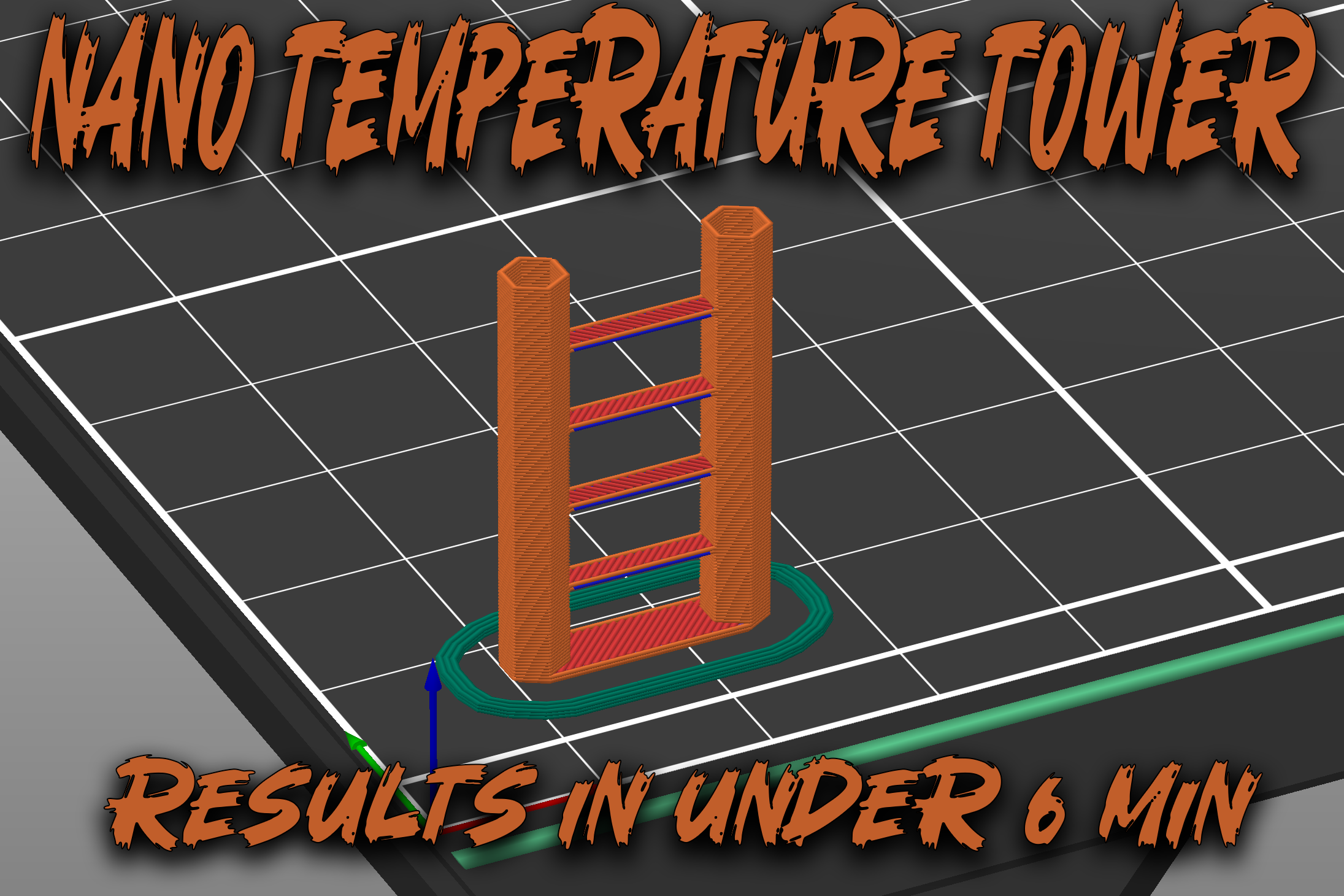NANO Temperature Tower Mk.52 by Dr Greenwall | Download free STL model ...