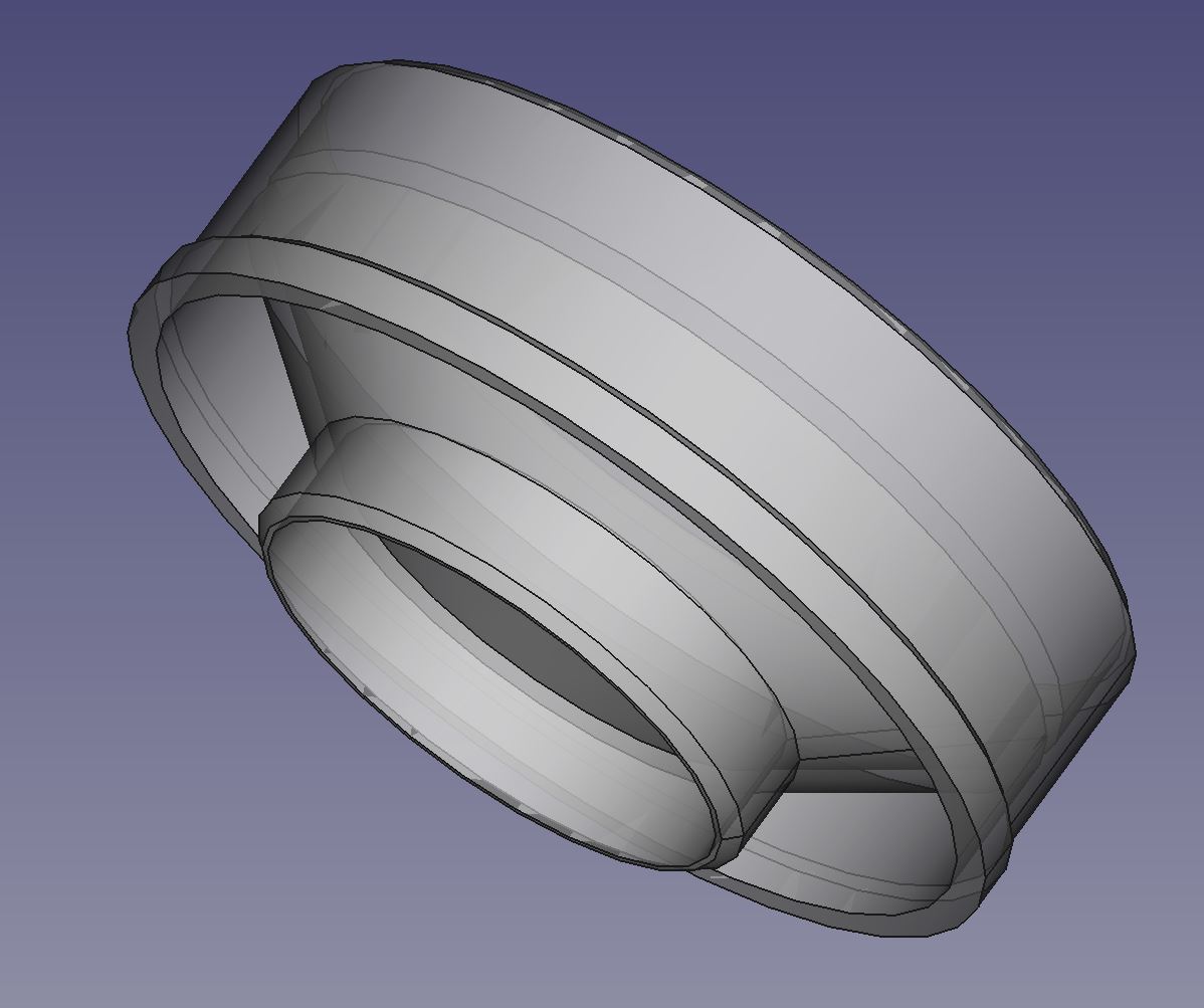 Prusament Spool Stacker Adapter, Parametric by Zappes | Download free ...