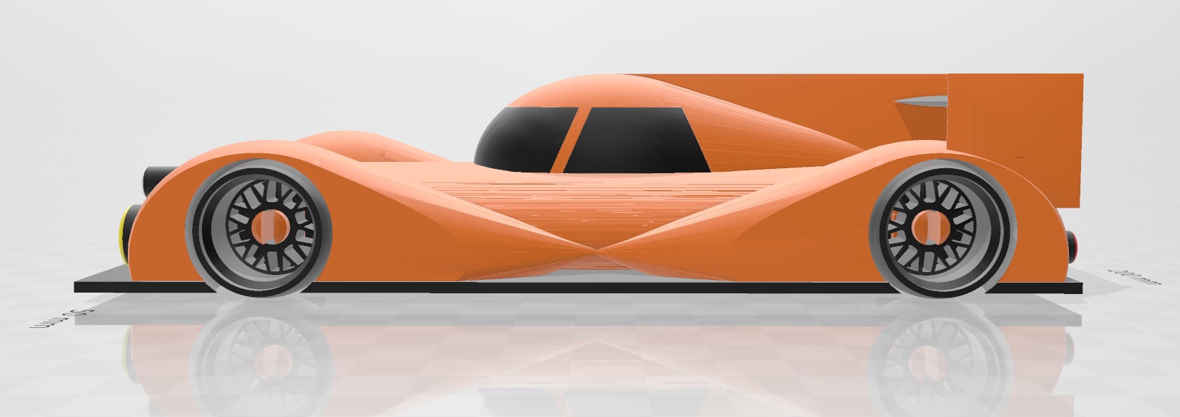 Racing Car Toy Le Mans by Wolvie | Download free STL model | Printables.com