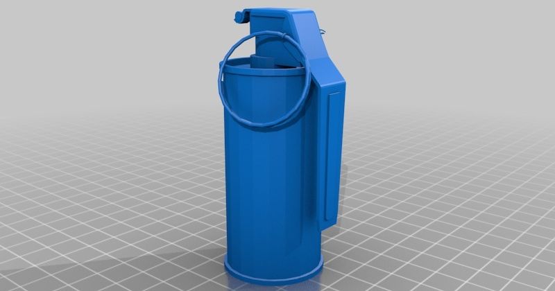 Gas Grenade by item4me.com | Download free STL model | Printables.com