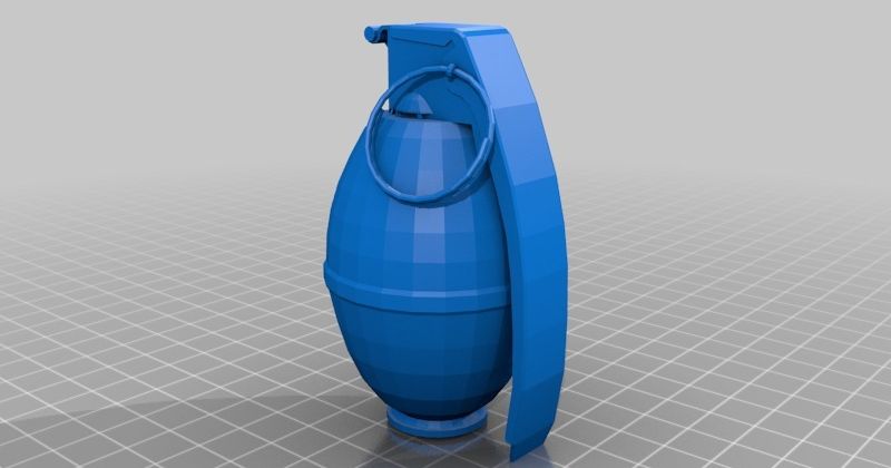 Grenade by item4me.com | Download free STL model | Printables.com