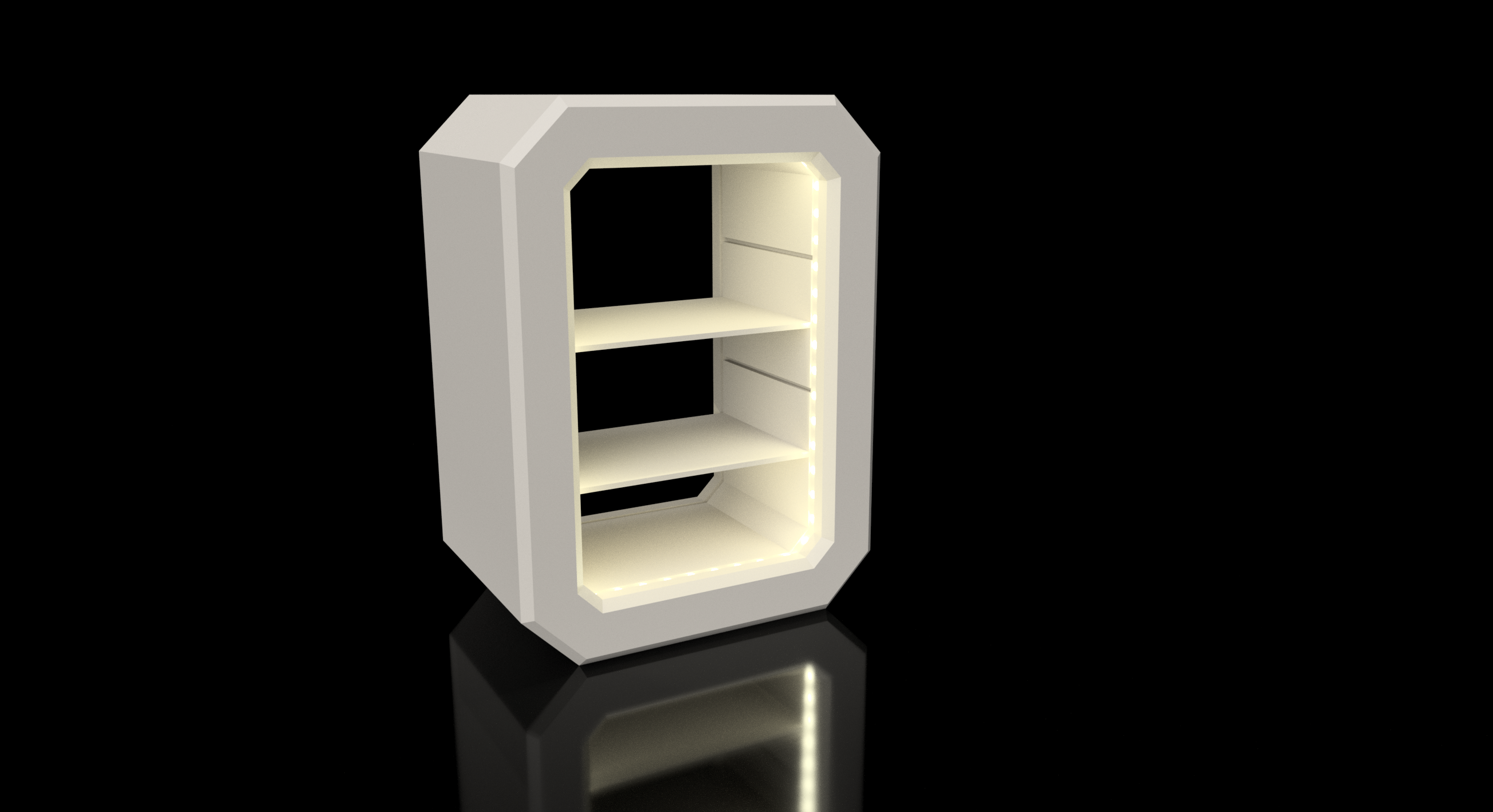 Monolith Display Cabinet - Personal License by The3Dprinting ...