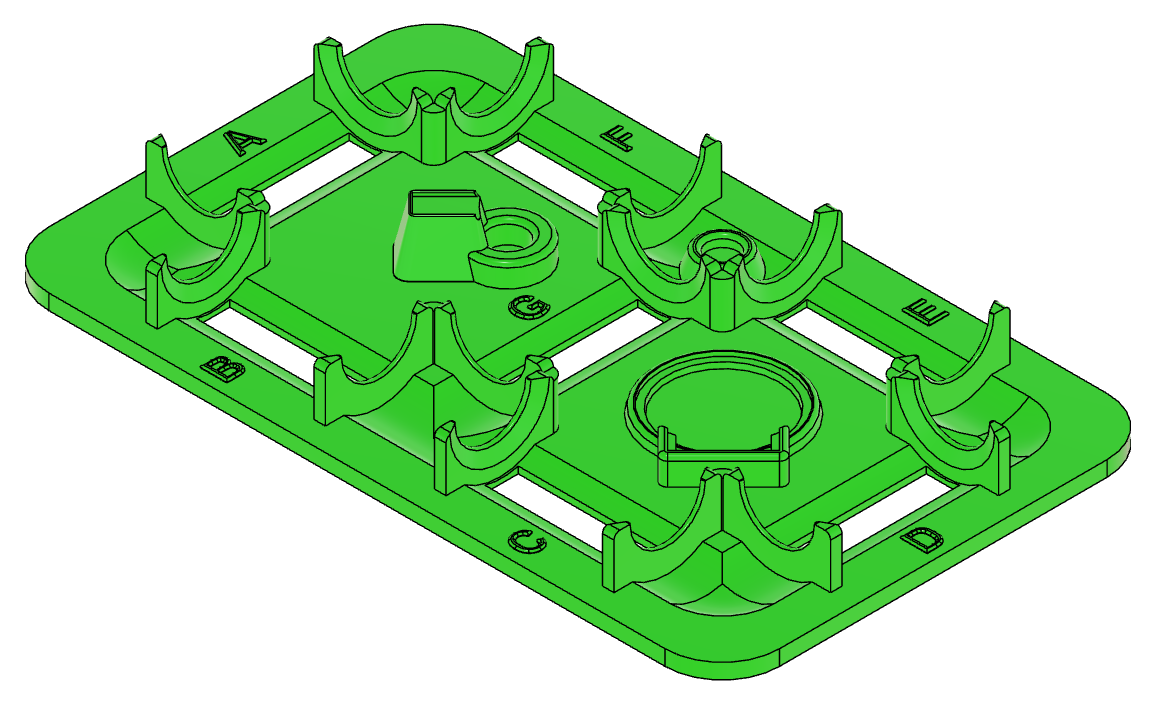 Mechanical 7-segment displays by Jose Chavarria | Download free STL ...