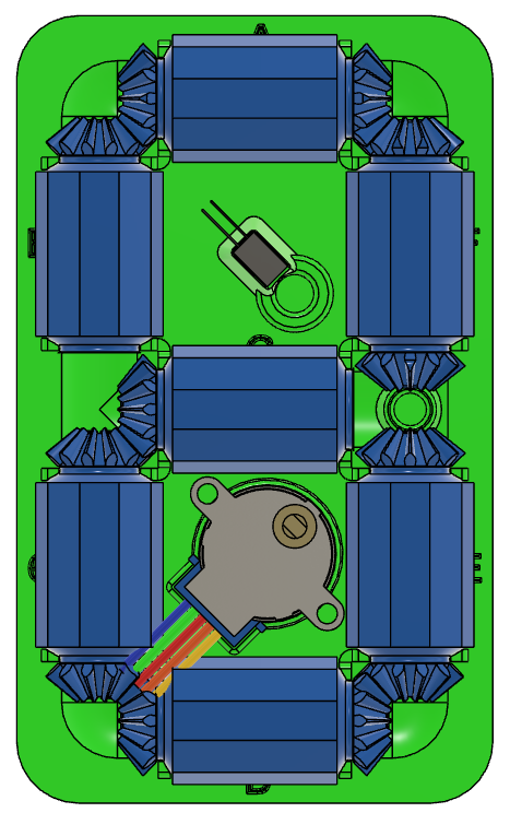 Mechanical 7-segment displays by Jose Chavarria | Download free STL ...