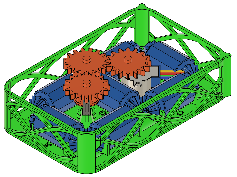 Mechanical 7-segment displays by Jose Chavarria | Download free STL ...