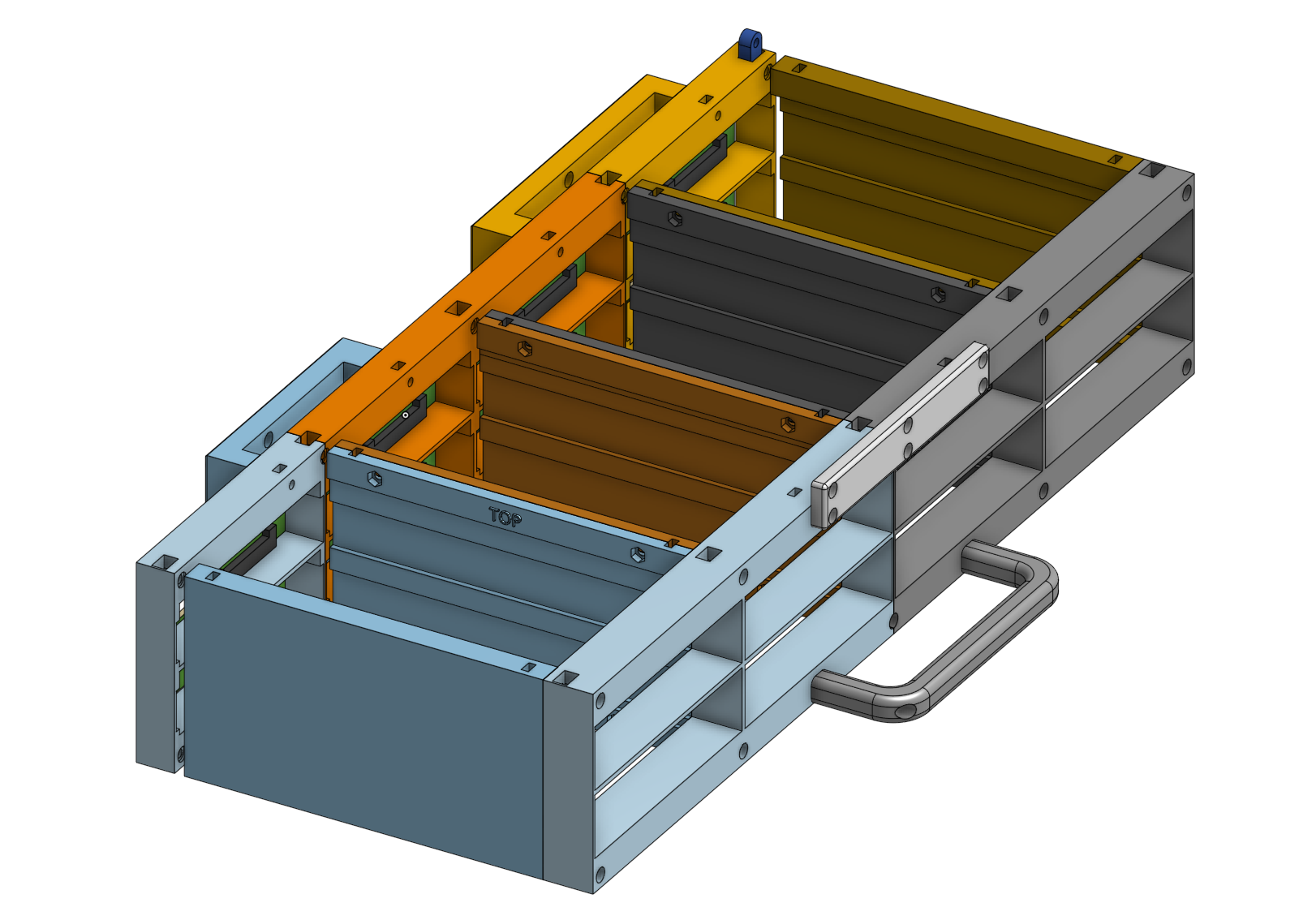 Stackable HDD Enclosure with Backplane von Specker | Kostenloses STL ...