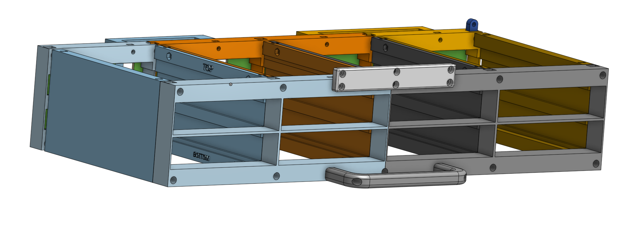 Stackable HDD Enclosure with Backplane von Specker | Kostenloses STL ...