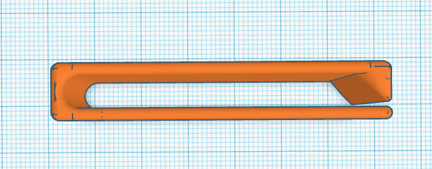 Simple Monitor Cable Clip By Wilcok Download Free Stl Model