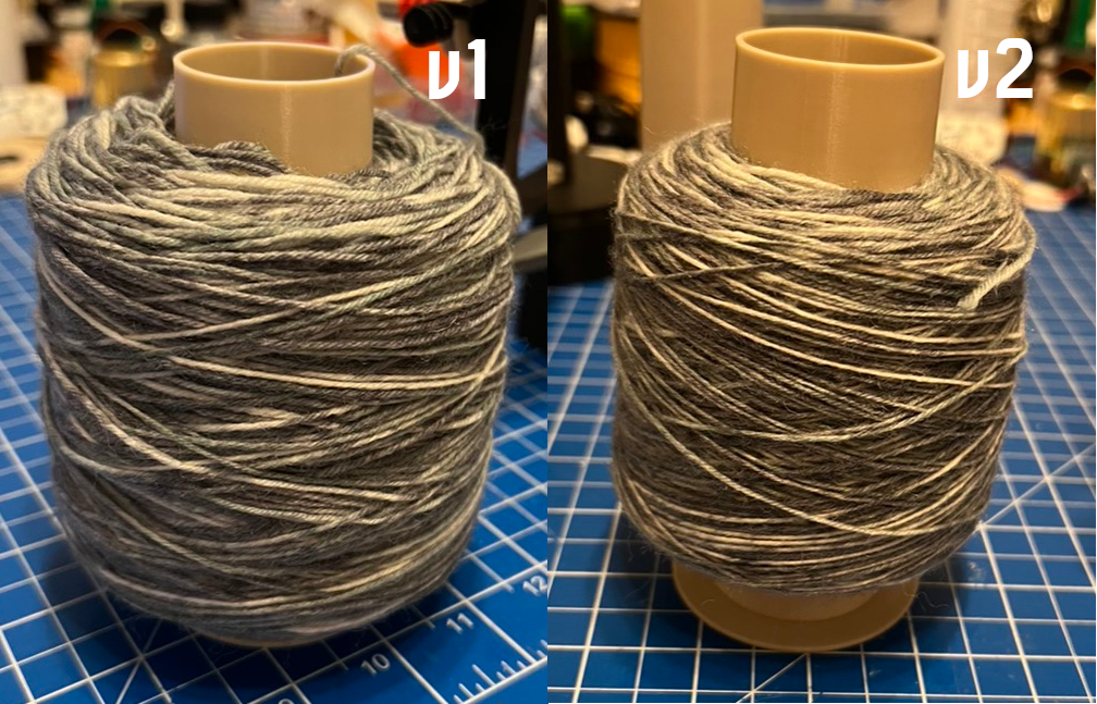 Yarn cone winder v2 - manual or motorized por pandel | Descargar modelo ...