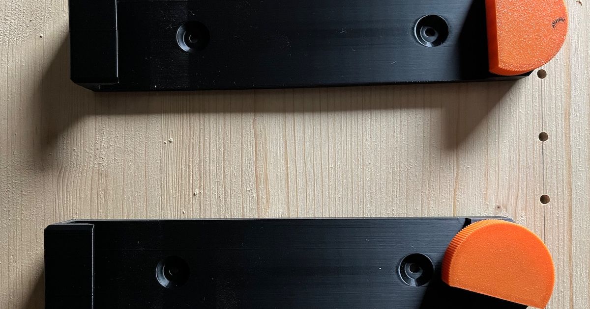 Guide Rail Holder (Festool, Makita) by tfr_printing | Download free STL ...