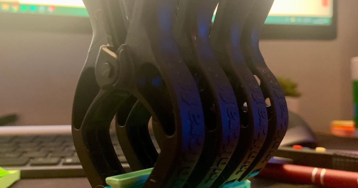 UPDATED! Gridfinity Clamp Rack by Tontzai | Download free STL model | Printables.com