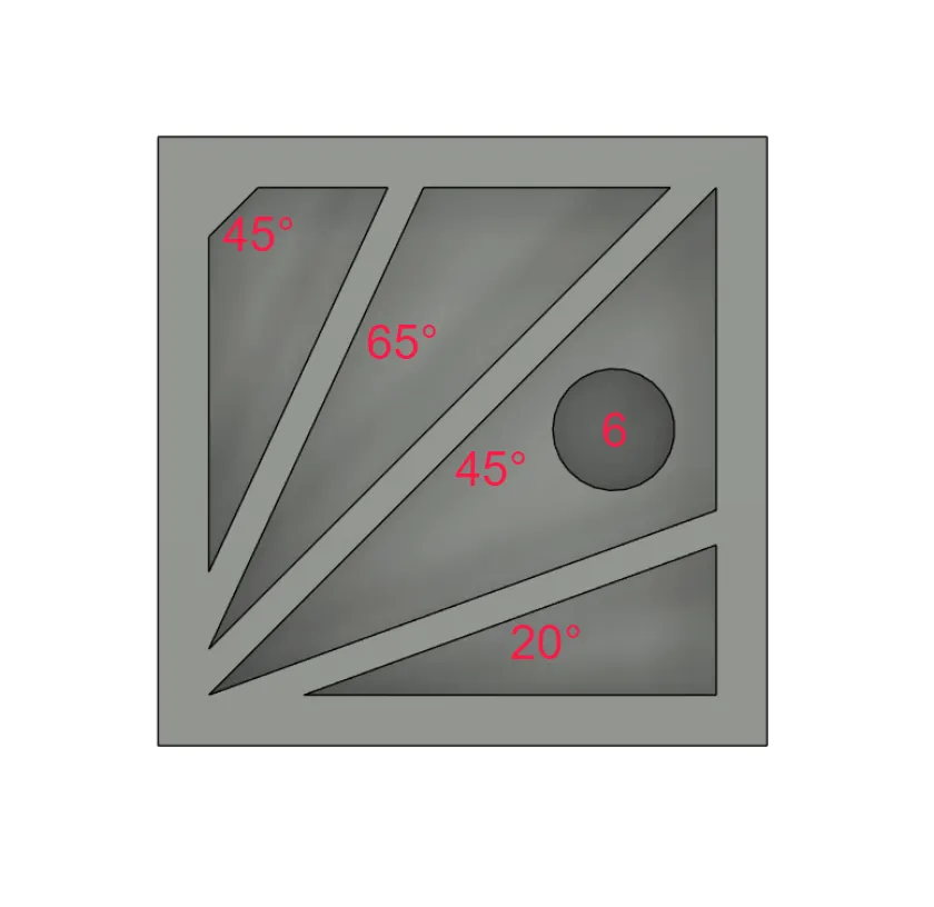 xyz Test cube - 30 / 15 mm by Ts3D | Download free STL model ...