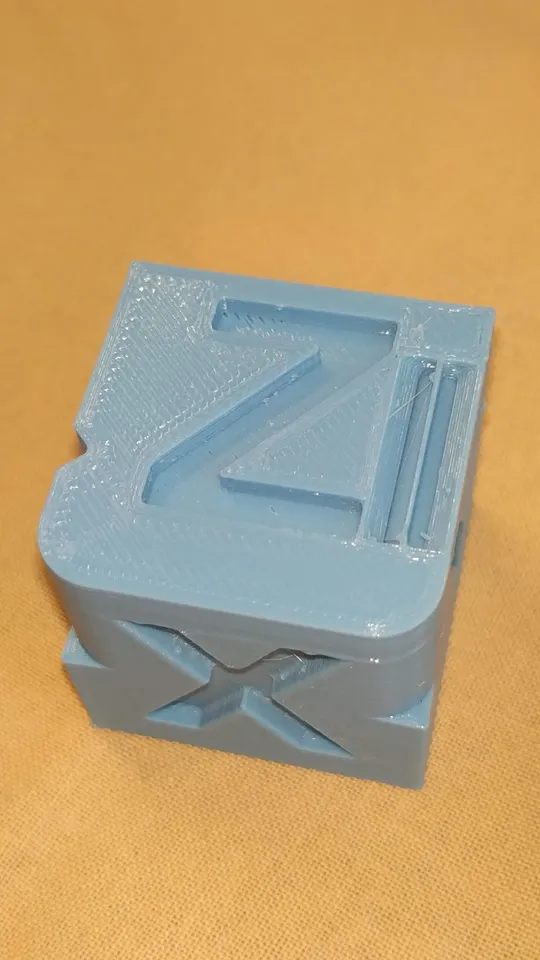 xyz Test cube - 30 / 15 mm by Ts3D | Download free STL model ...
