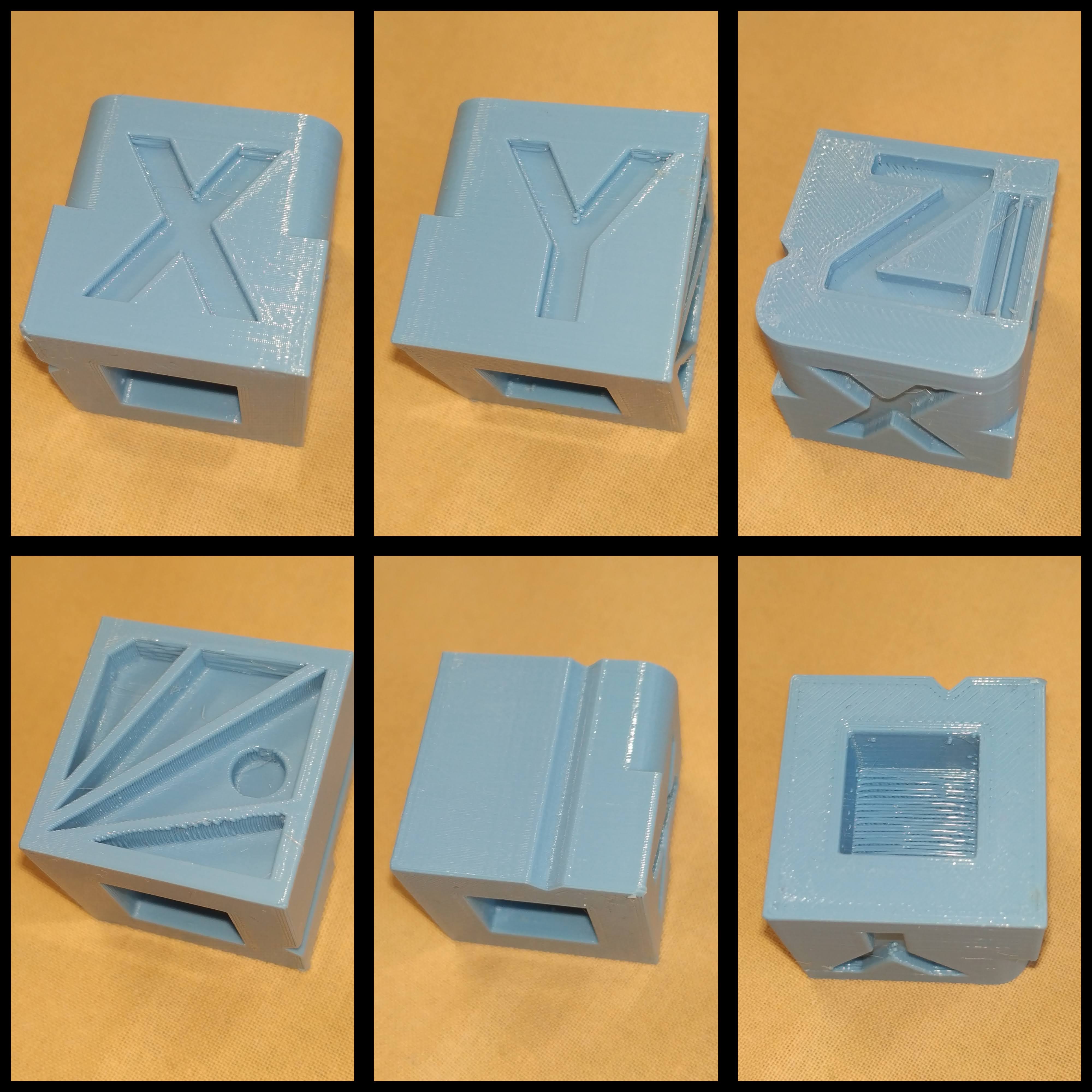 xyz Test cube - 30 / 15 mm by Ts3D | Download free STL model ...