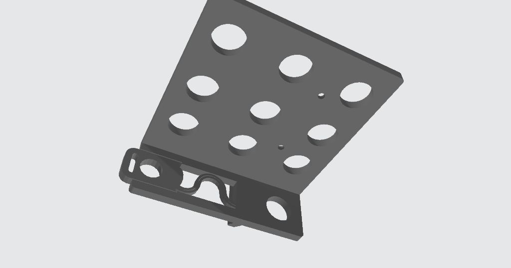 TP-Link SG1005 vertical mount for DIN rail by Thor Sten | Download free STL model | Printables.com