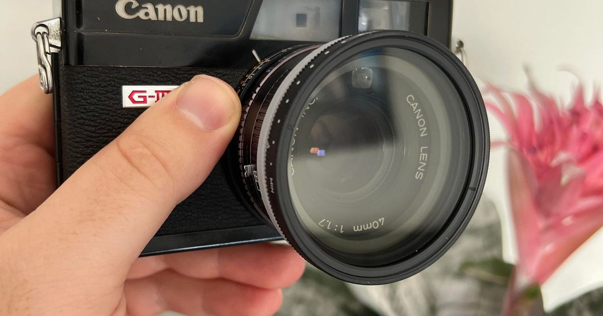 48 to 55mm Filter thread for Canonet QL17 III Rangefinder by Tyler ...