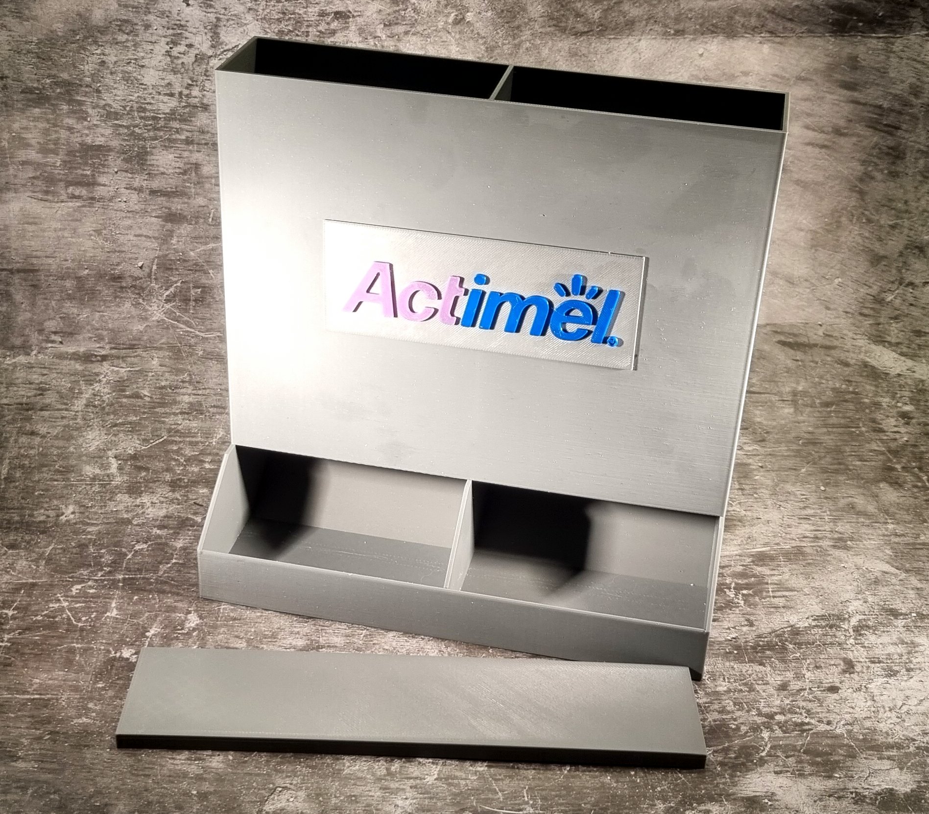 ACTIMEL - Dispenser Box by Thomas L. | Download free STL model ...