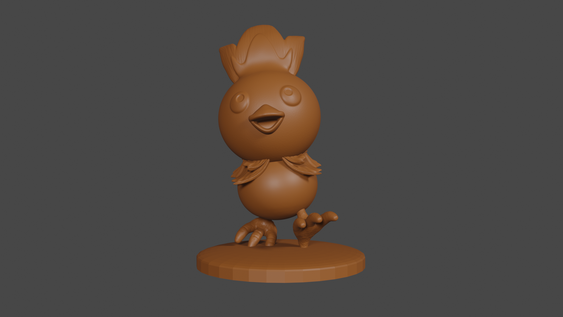 Pokemon inspired, Torchic, Tabletop DnD miniature by ...