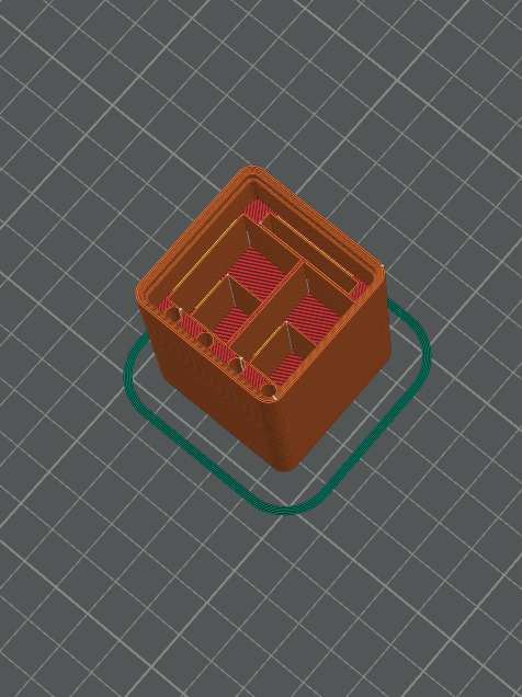 Bambu Hotend Gridfinity Bin X1C P1P P1S 9u Height w/ Screws by ...