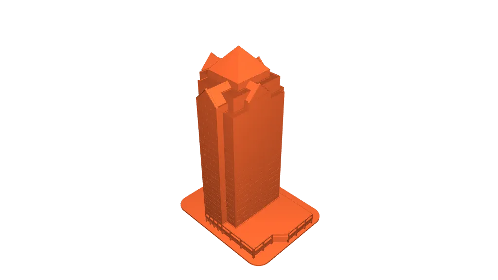 One Utah Center by Justin Hackman | Download free STL model ...