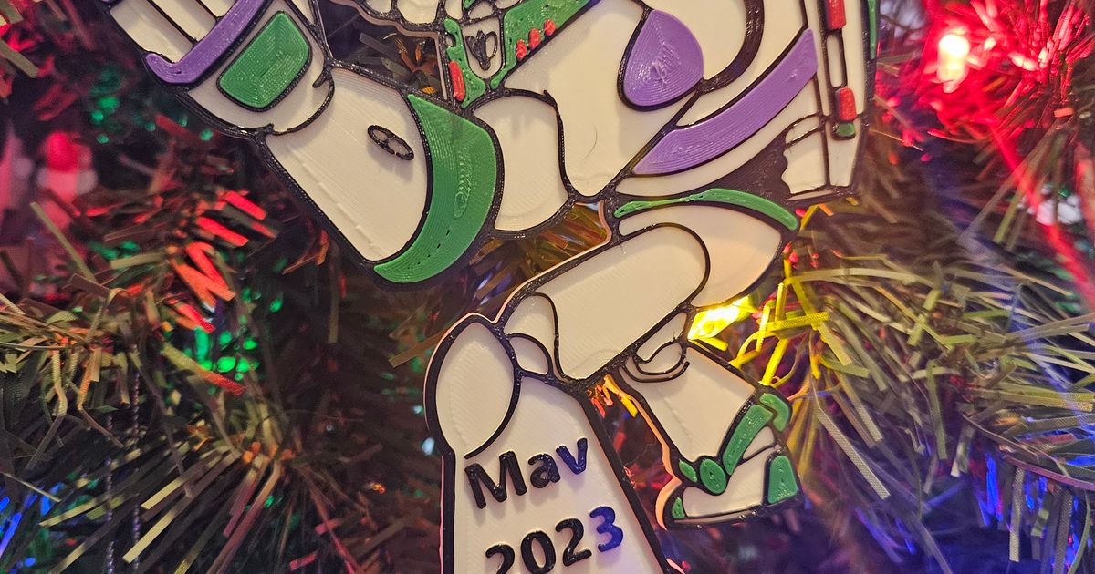 Buzz Lightyear Ornament by Dr_GotHeem38 | Download free STL model ...