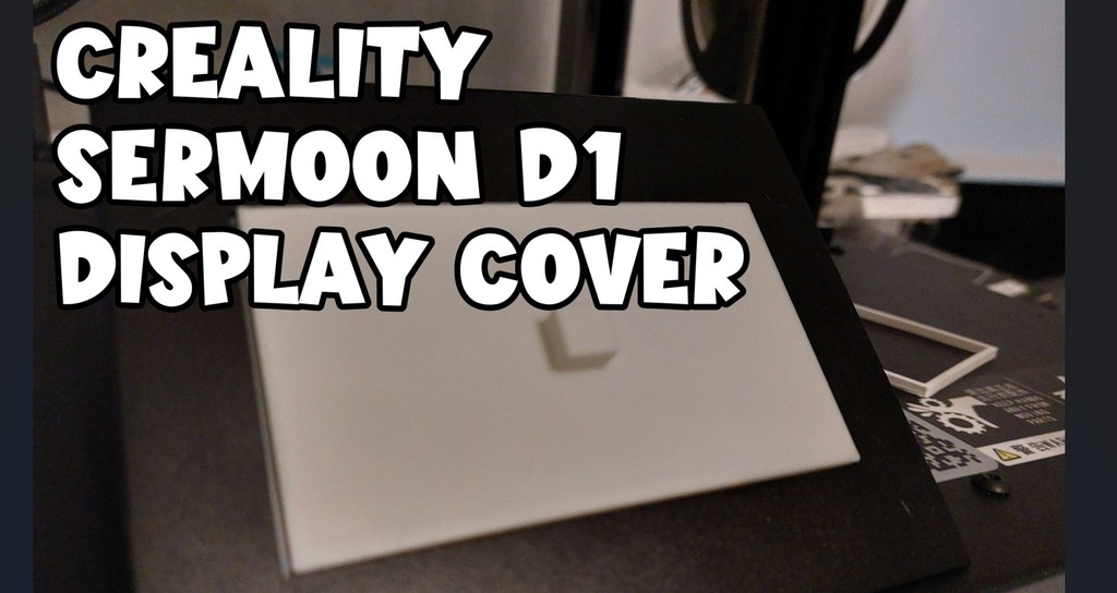 Sermoon D1 Screen cover by Sam's 3D Box | Download free STL model ...