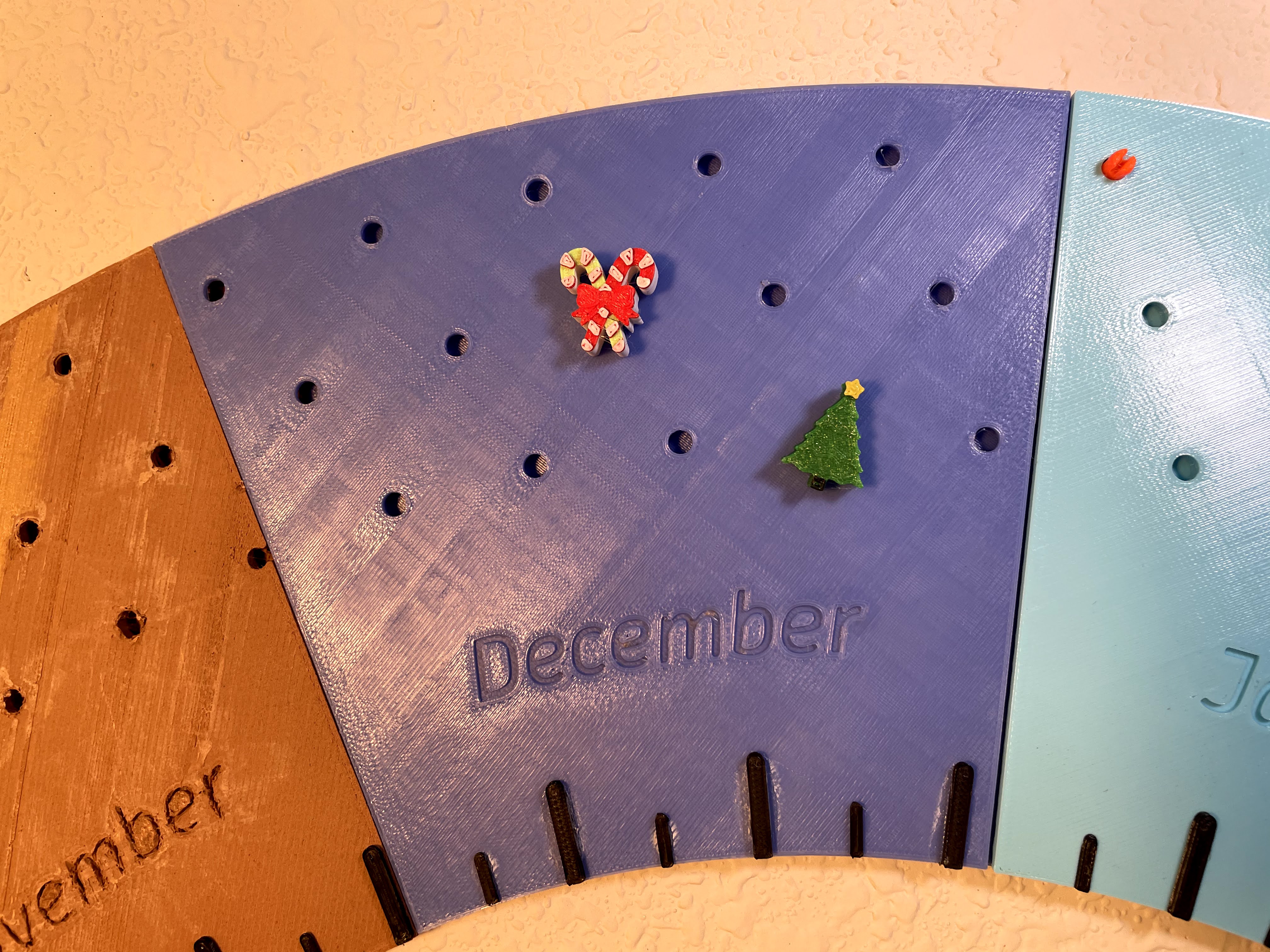 Year Clock by Jacob Kincheloe | Download free STL model | Printables.com