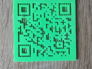 3D QR-Code Generator by pedRamezani | Download free STL model ...