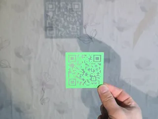 3D QR-Code Generator by pedRamezani | Download free STL model ...