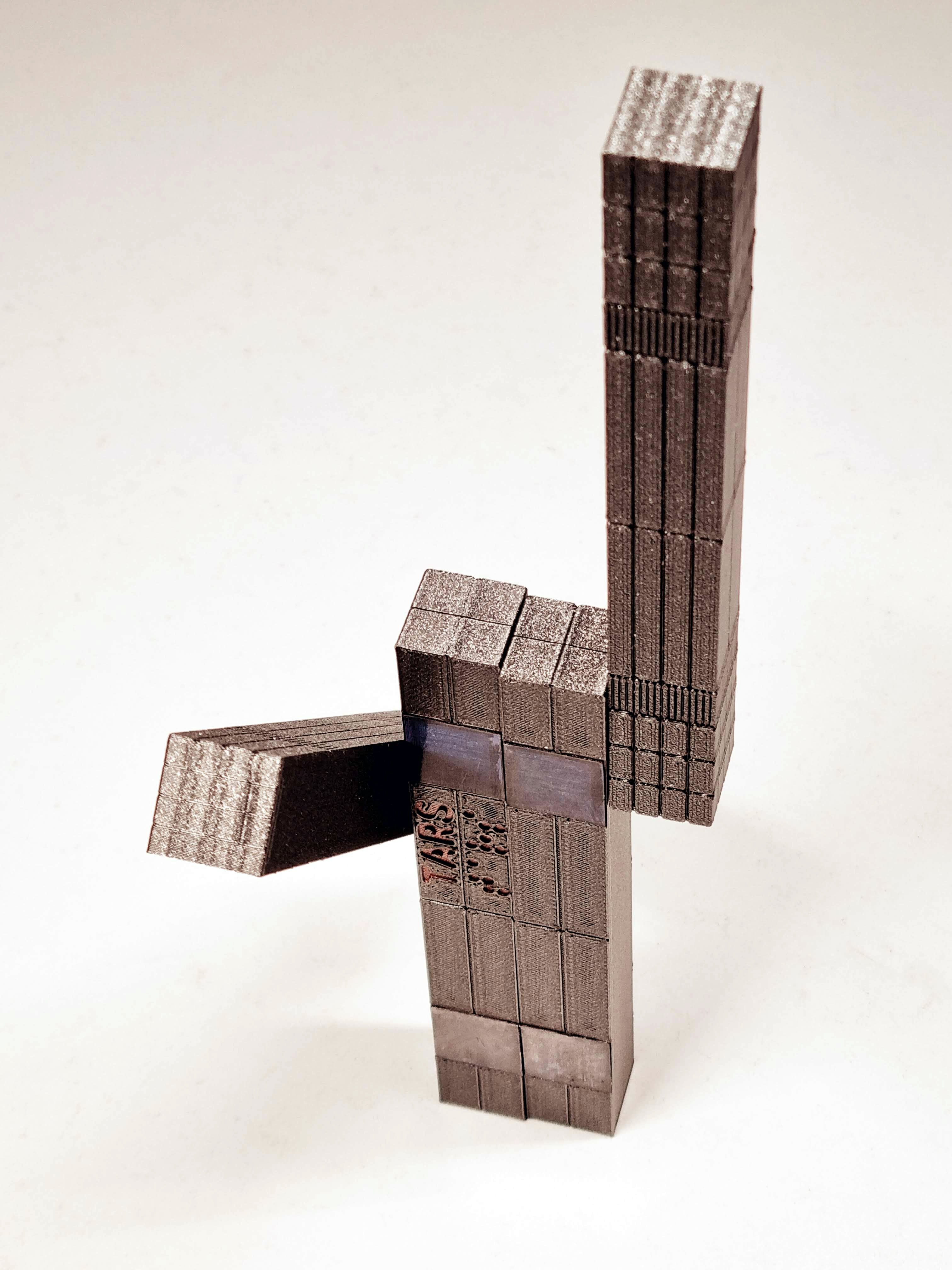 TARS Robot: Magnetic Joints by ishikawats | Download free STL model ...