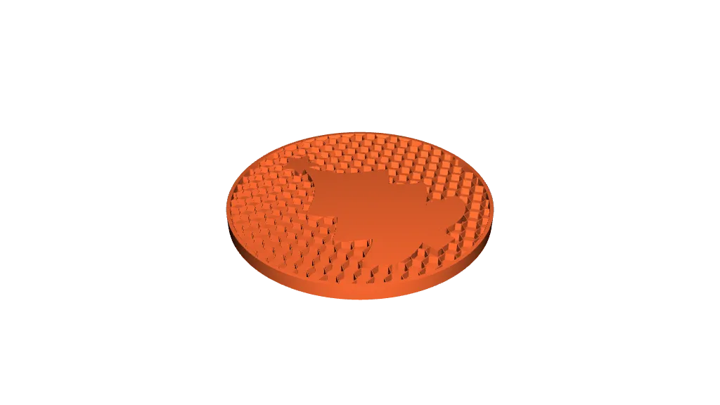 Christmas Tree Coaster (created with my parametric coaster maker) by ...