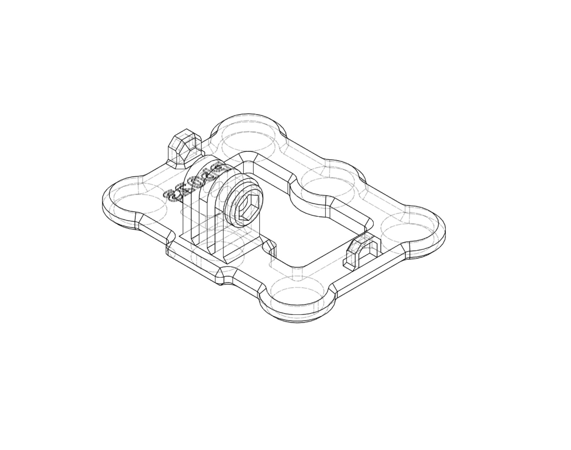 Go pro magnet mount by Pb023_3D | Download free STL model | Printables.com
