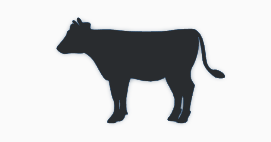 Cow 3d #7: COW by Best_codes | Download free STL model | Printables.com