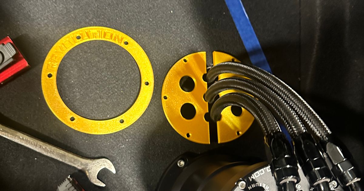 Passthrough for AN Hose by Venture_3D | Download free STL model ...