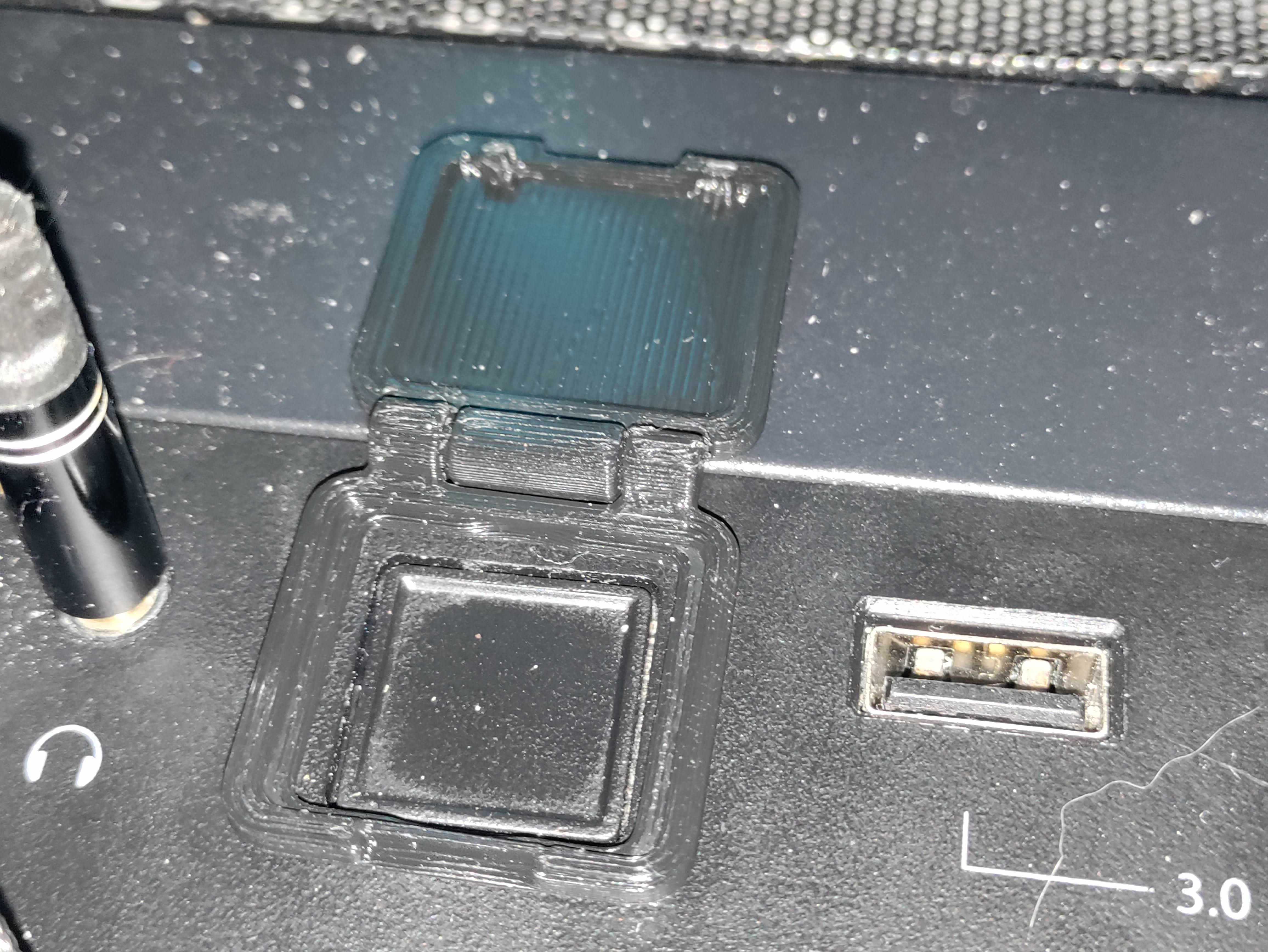 Latching Anti-Cat Power Button Cover for Fractal Design (Square Button ...