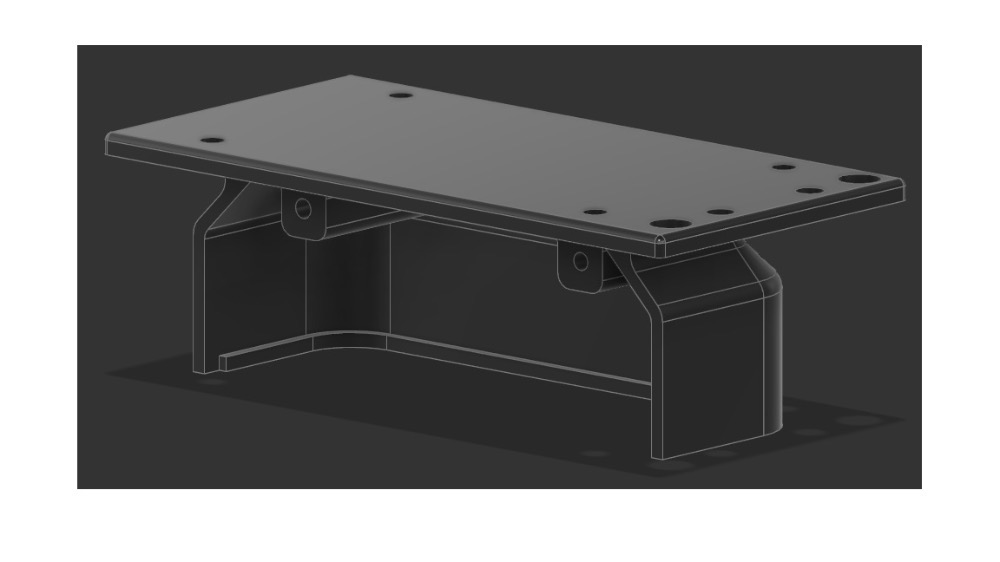 OLM3 PCB BOARD SIDE MOUNT 20W by Jeff | Download free STL model ...