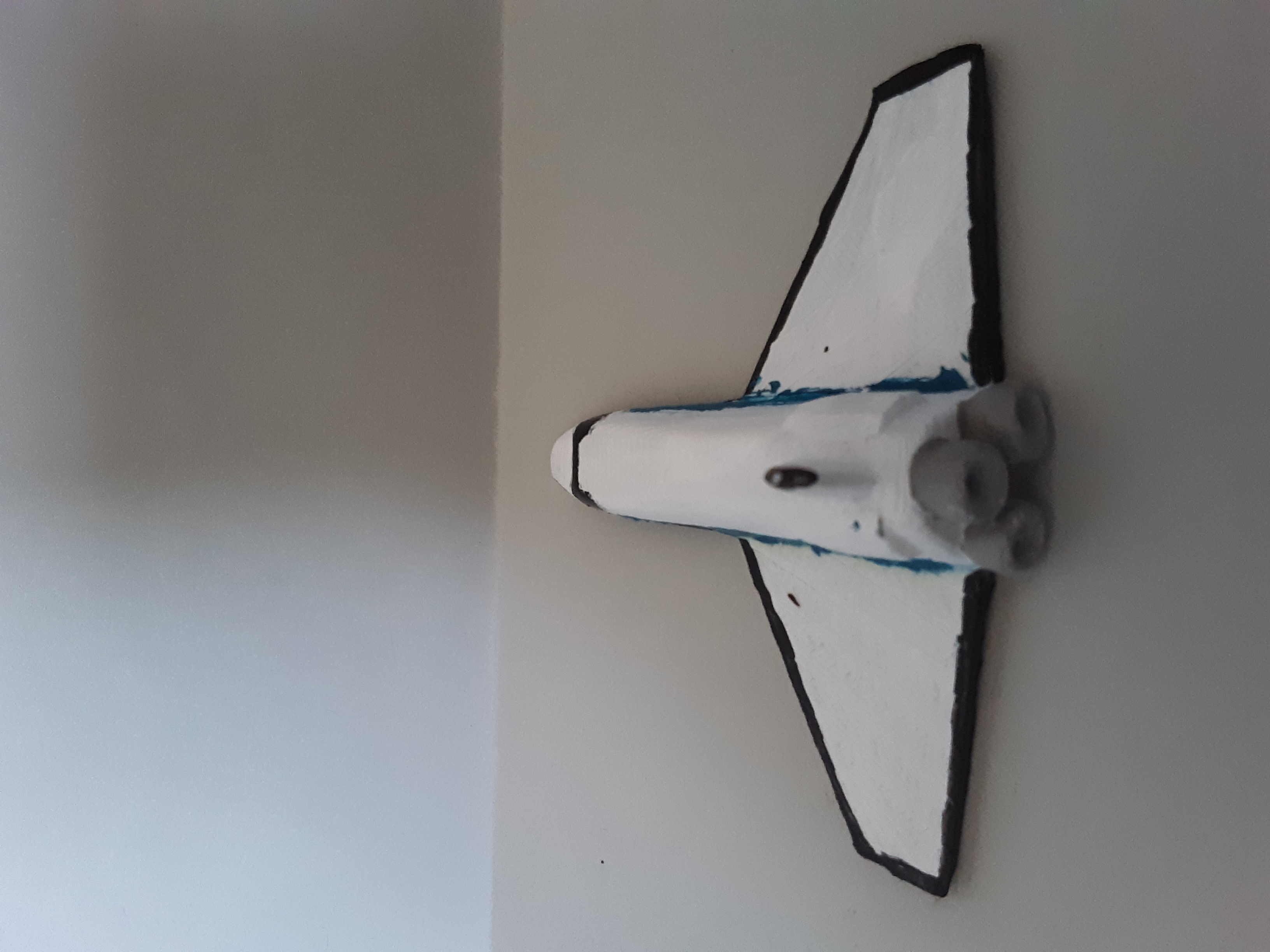 Simple Space Shuttle by DrGreenthumb18 | Download free STL model ...
