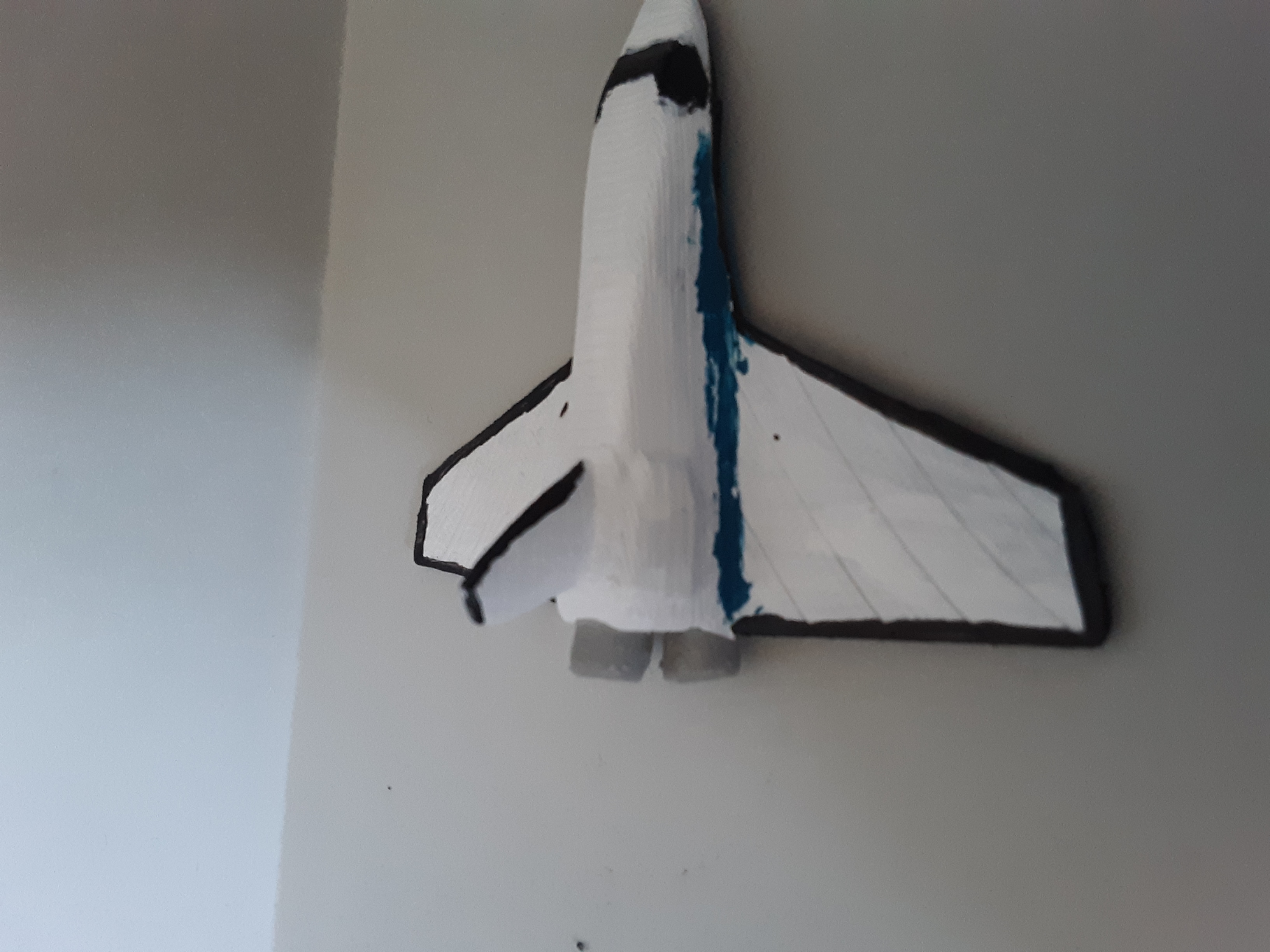 Simple Space Shuttle by DrGreenthumb18 | Download free STL model ...