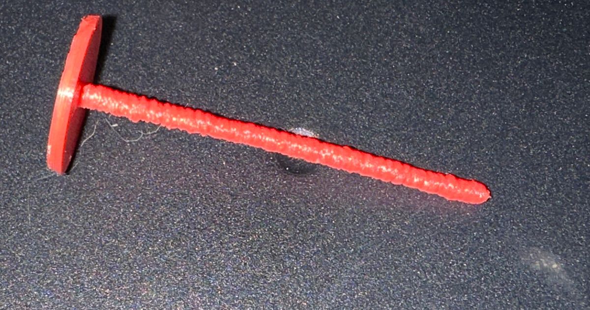 Self-Leveling Pins by drprofessional | Download free STL model ...