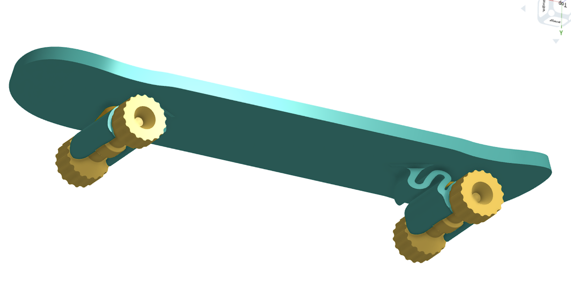 Finger Board - Skate Board - Print-in-place by SimpleMachining ...