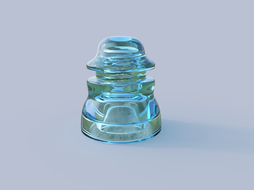 Glass Insulator by mikeeg | Download free STL model | Printables.com