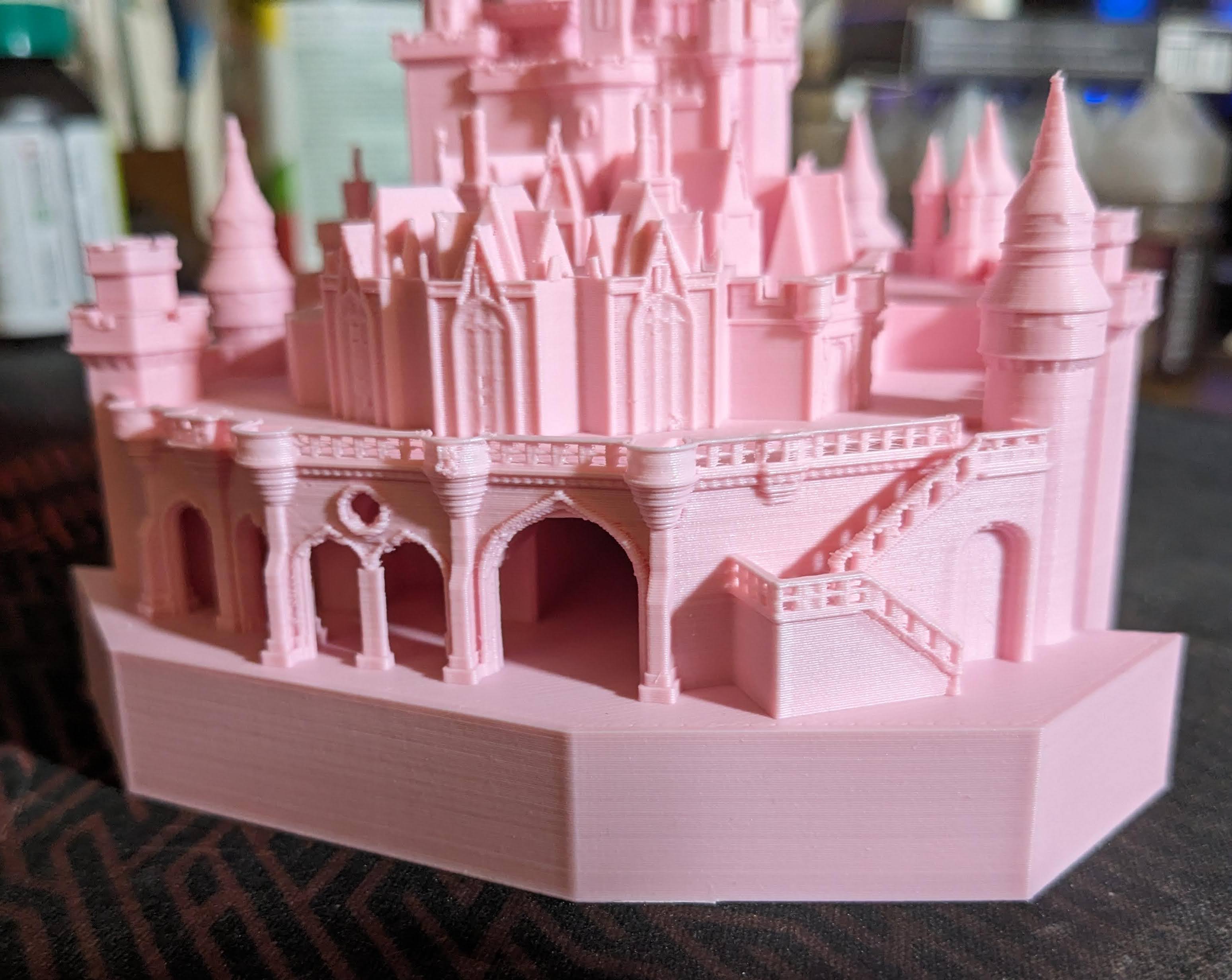 Disney Castle (No print problems) by GL17C4 | Download free STL model ...