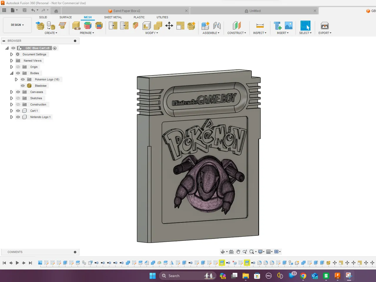 Pokemon Blue by Ip Khera | Download free STL model | Printables.com