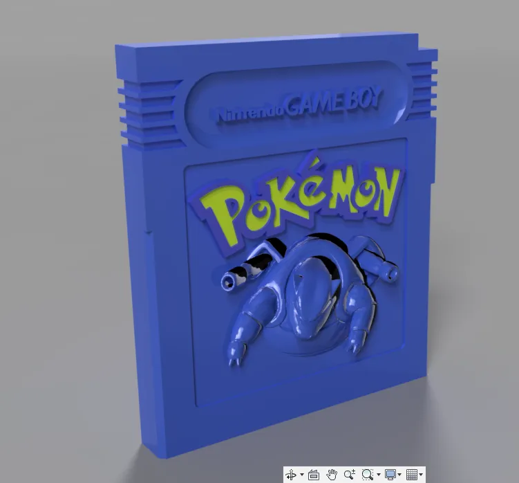 Pokemon Blue by Ip Khera | Download free STL model | Printables.com