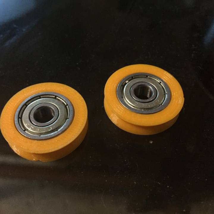 Filament Spool Holder Roller by Mișu | Download free STL model ...