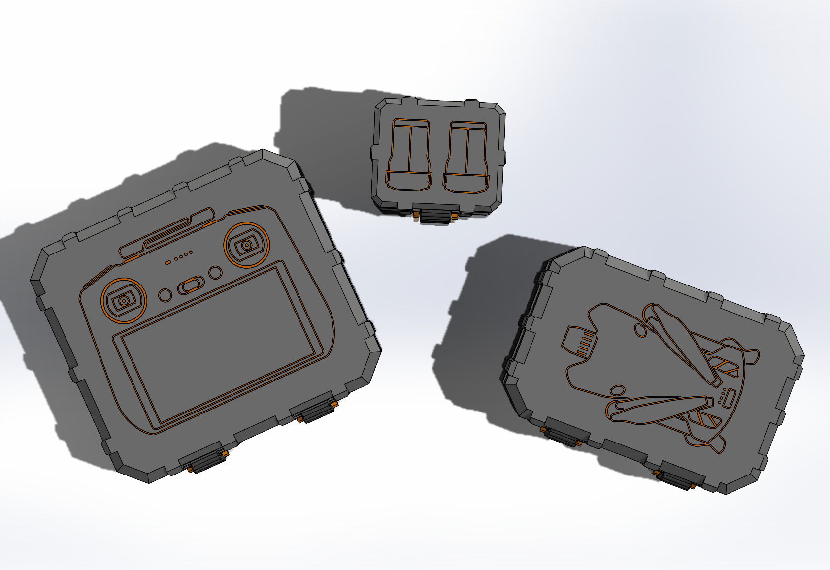 Box for DJI Mini 4 Pro and accesories by Richard | Download free STL ...